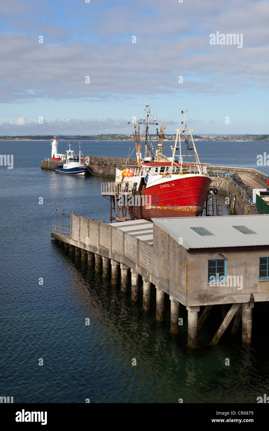 Boast moored in harbour hi-res stock photography and images - Alamy