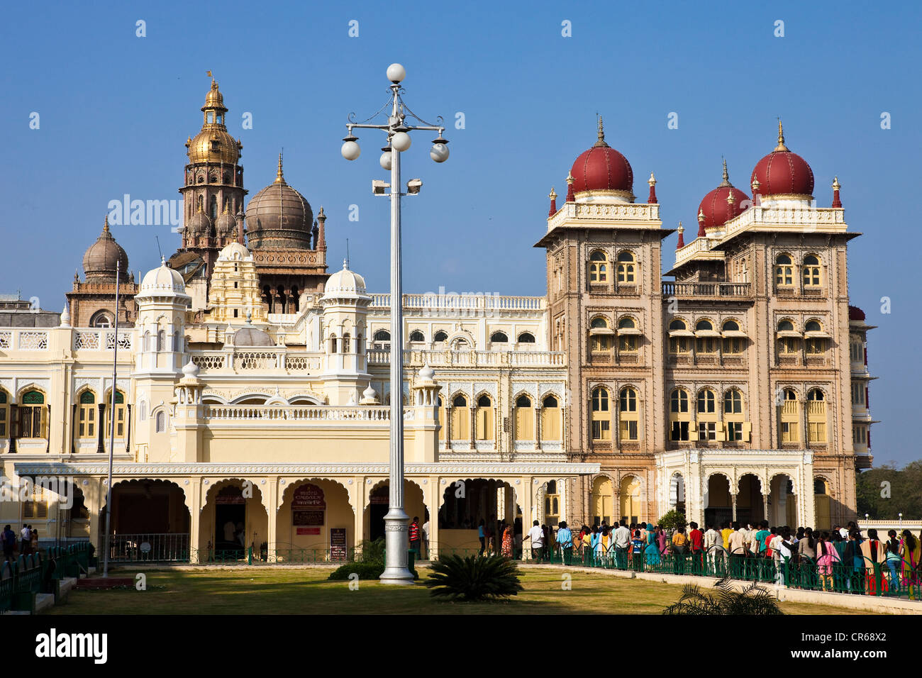India, Karnataka State, Mysore, Maharaja Palace Stock Photo - Alamy