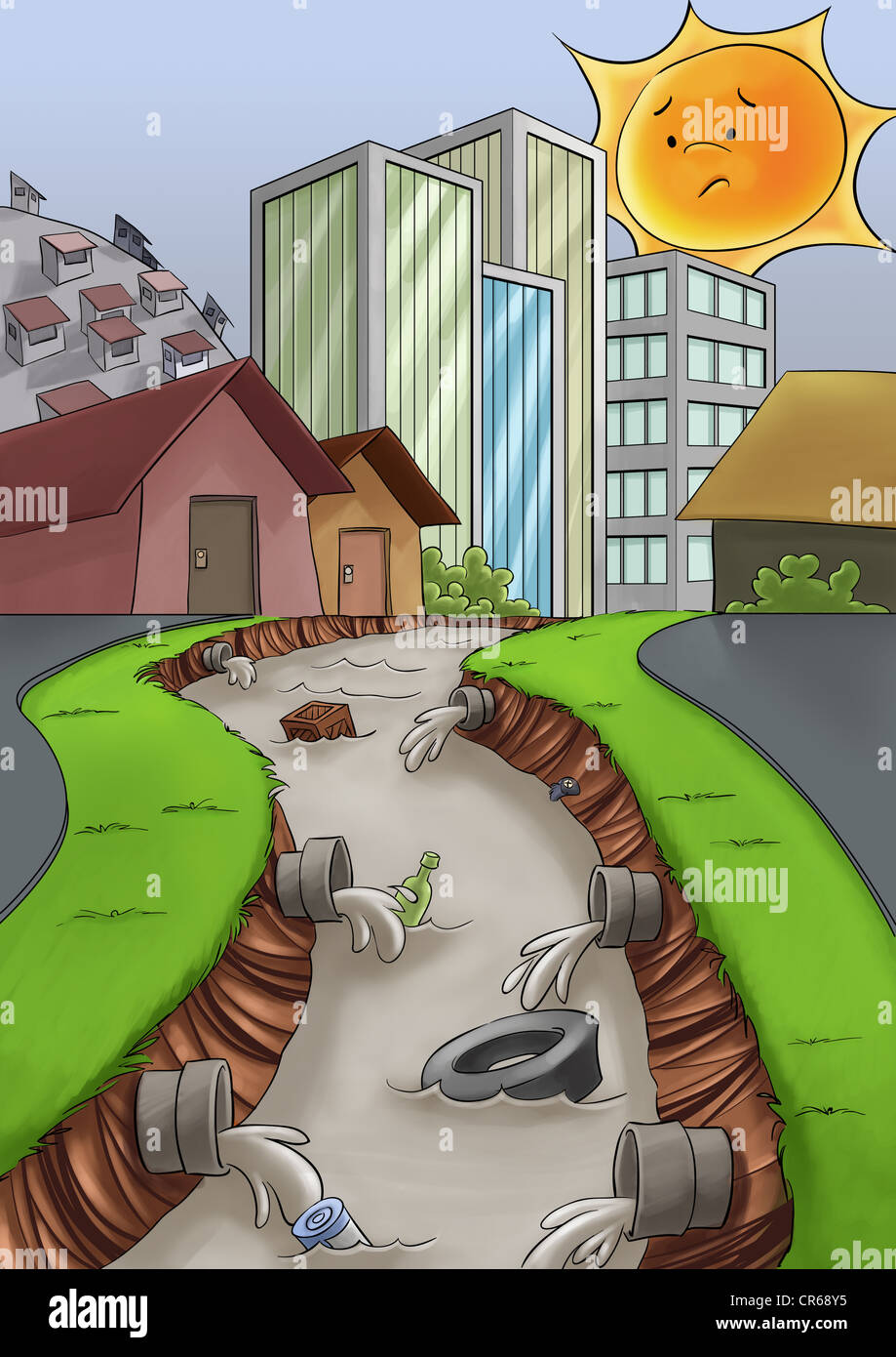 Drain Drawing Stock Photos & Drain Drawing Stock Images - Alamy