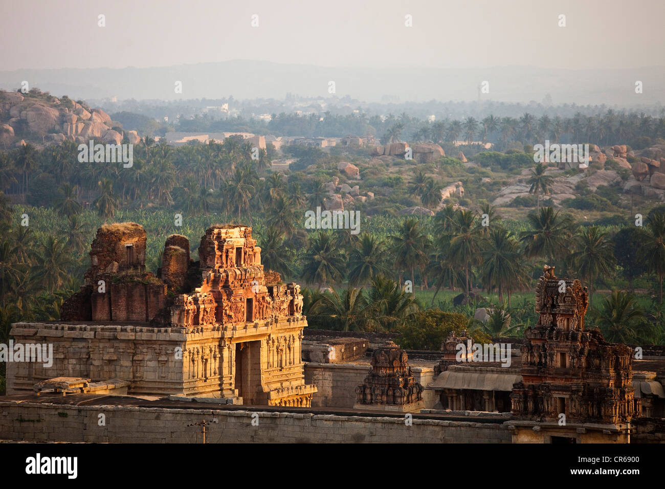 India, Karnataka State, Hampi, capital of the last great Hindu Kingdom ...