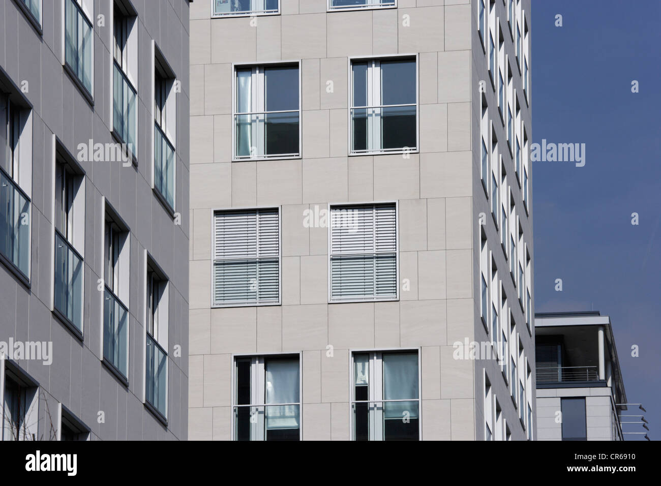 Europe, Germany, Bavaria, Munich, View of modern office building Stock ...