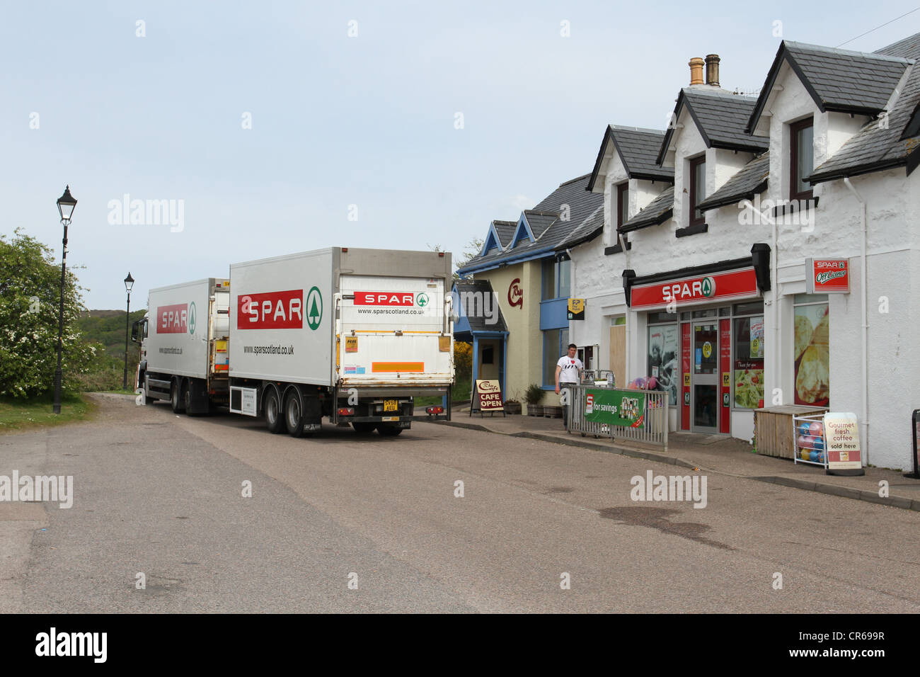 Spar delivery truck hi-res stock photography and images - Alamy