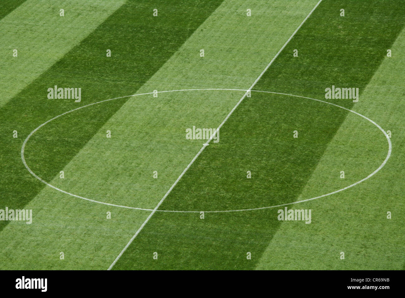 Germany, Munich, View of soccer field Stock Photo - Alamy