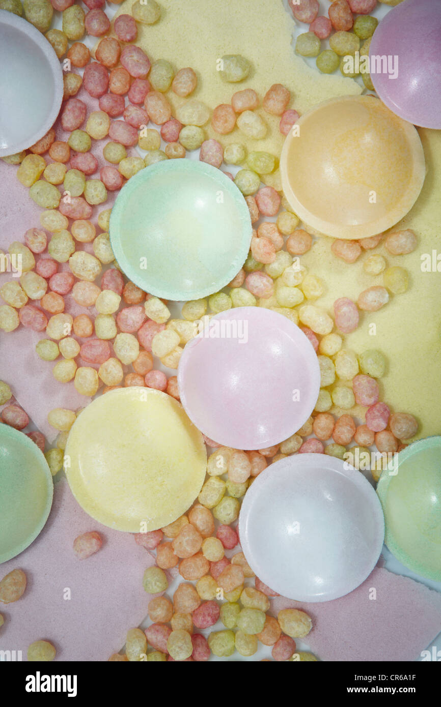 Sweets with sherbet powder Stock Photo - Alamy