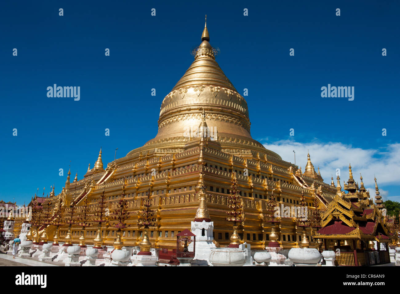 Golden Temple, Bagan Stock Photo - Alamy
