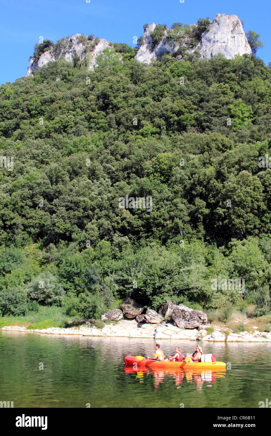 Ardeche canoe hi-res stock photography and images - Alamy