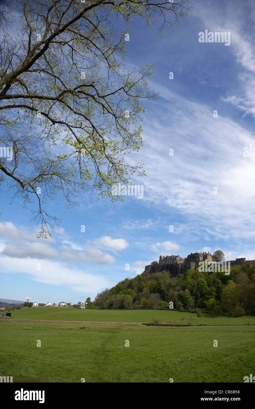 the kings park and stirling castle scotland uk Stock Photo - Alamy