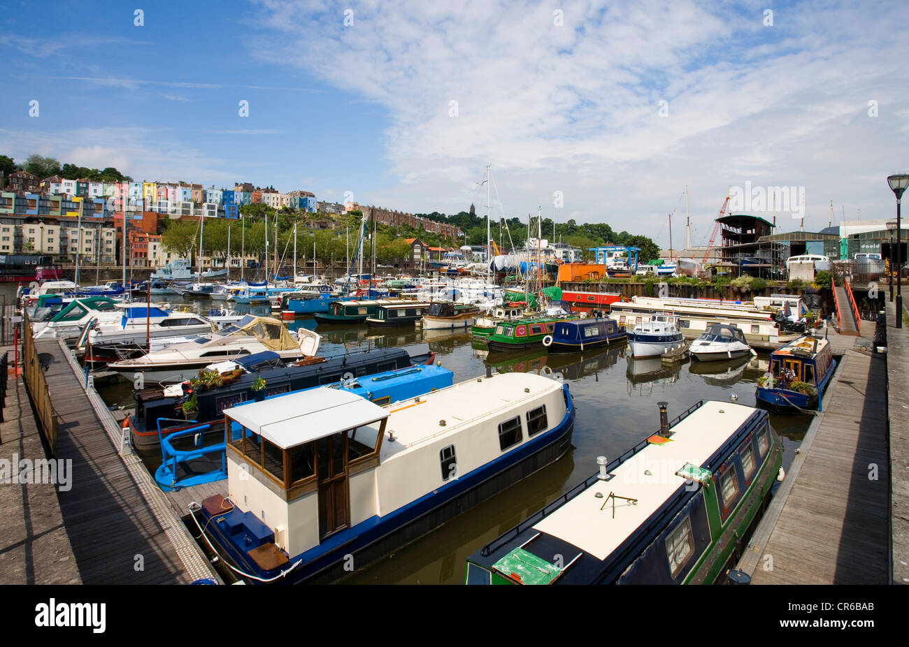 Bristol City Docks Stock Photo - Alamy
