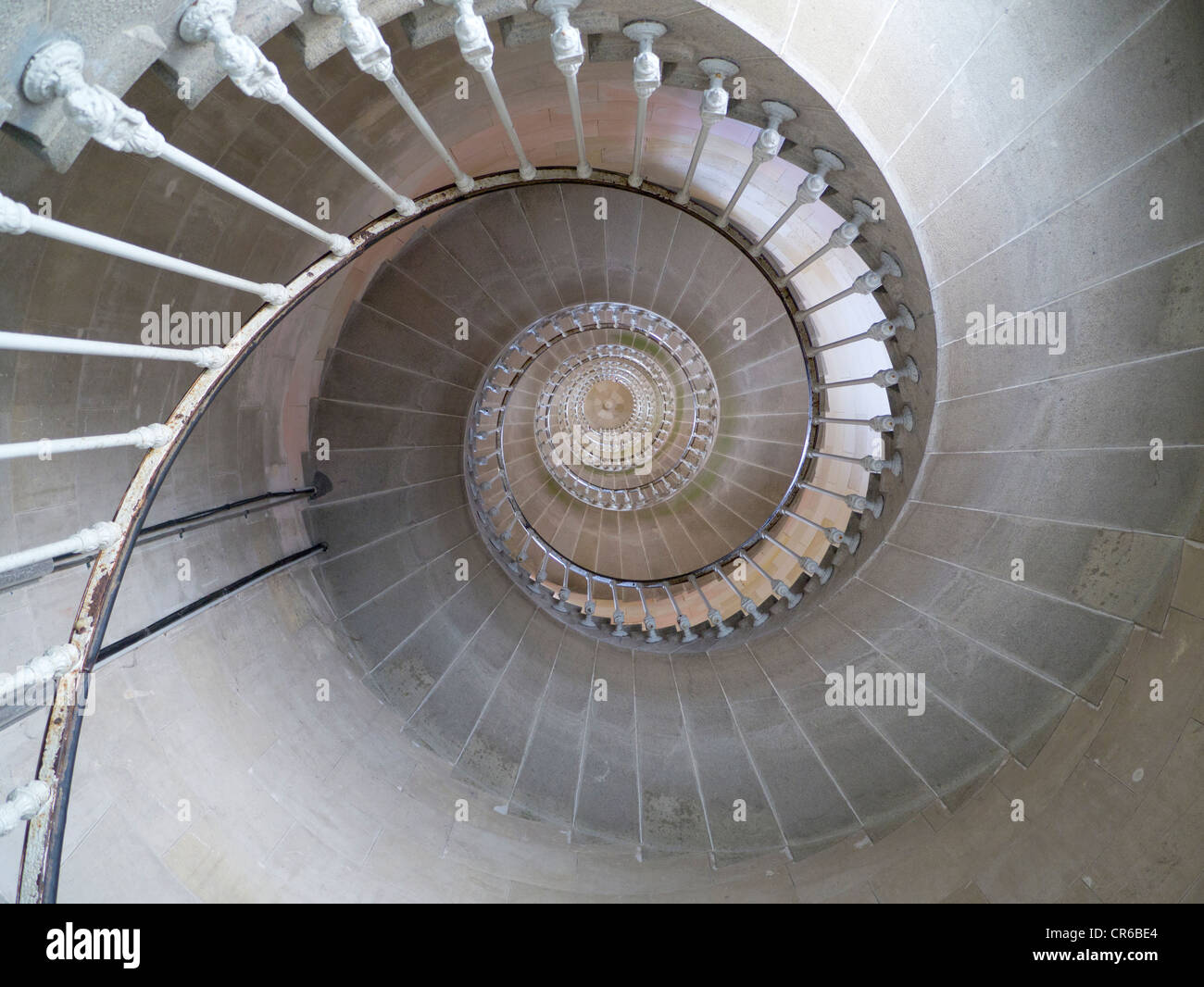 Lighthouse spiral staircase hi-res stock photography and images - Alamy