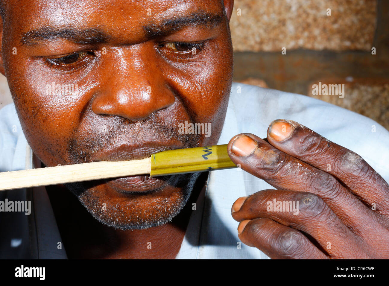 Bamboo pipe hi-res stock photography and images - Alamy