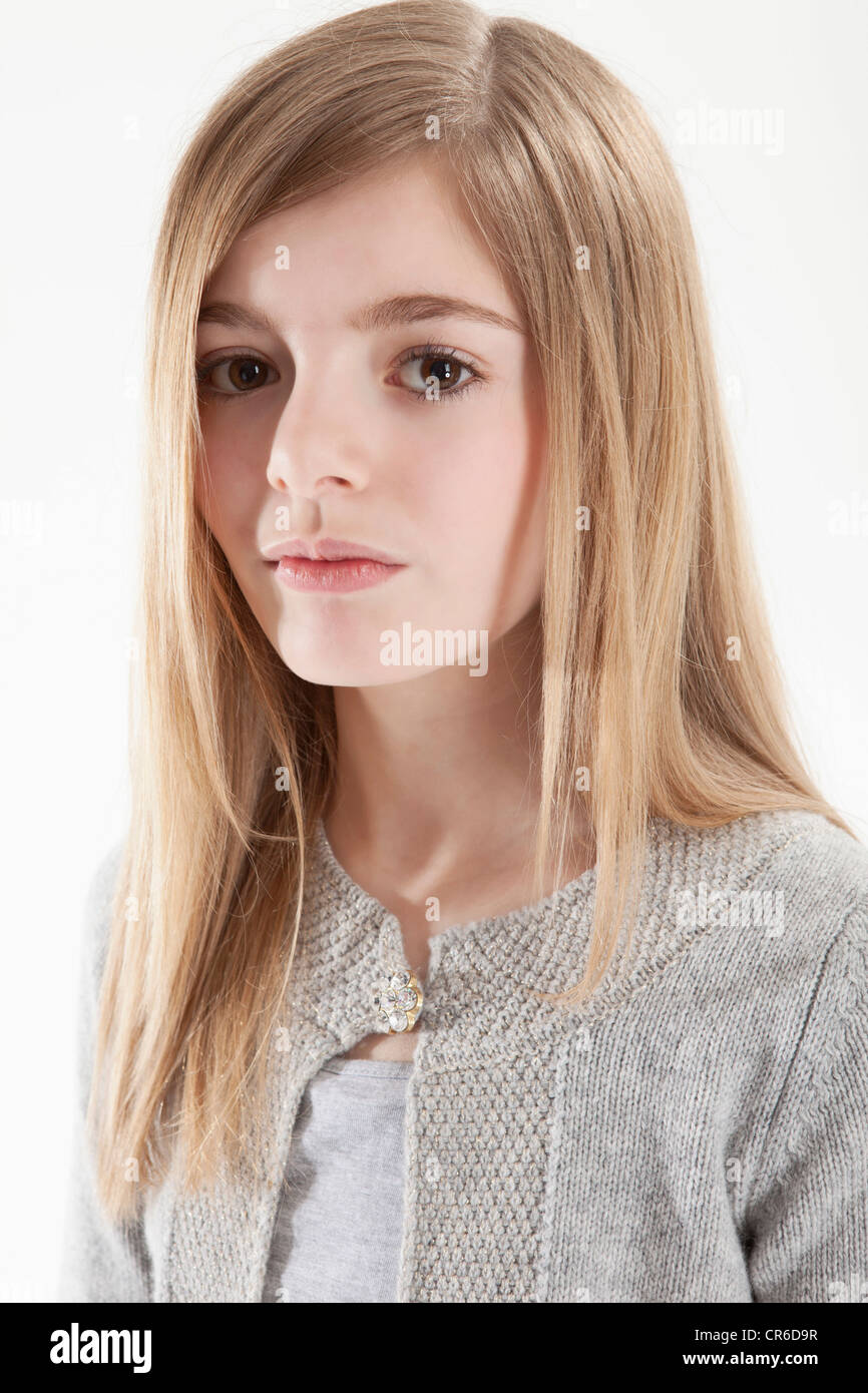 Portrait of girl, close up Stock Photo - Alamy