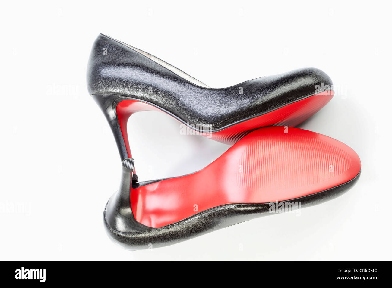 Pumps on white background Stock Photo - Alamy