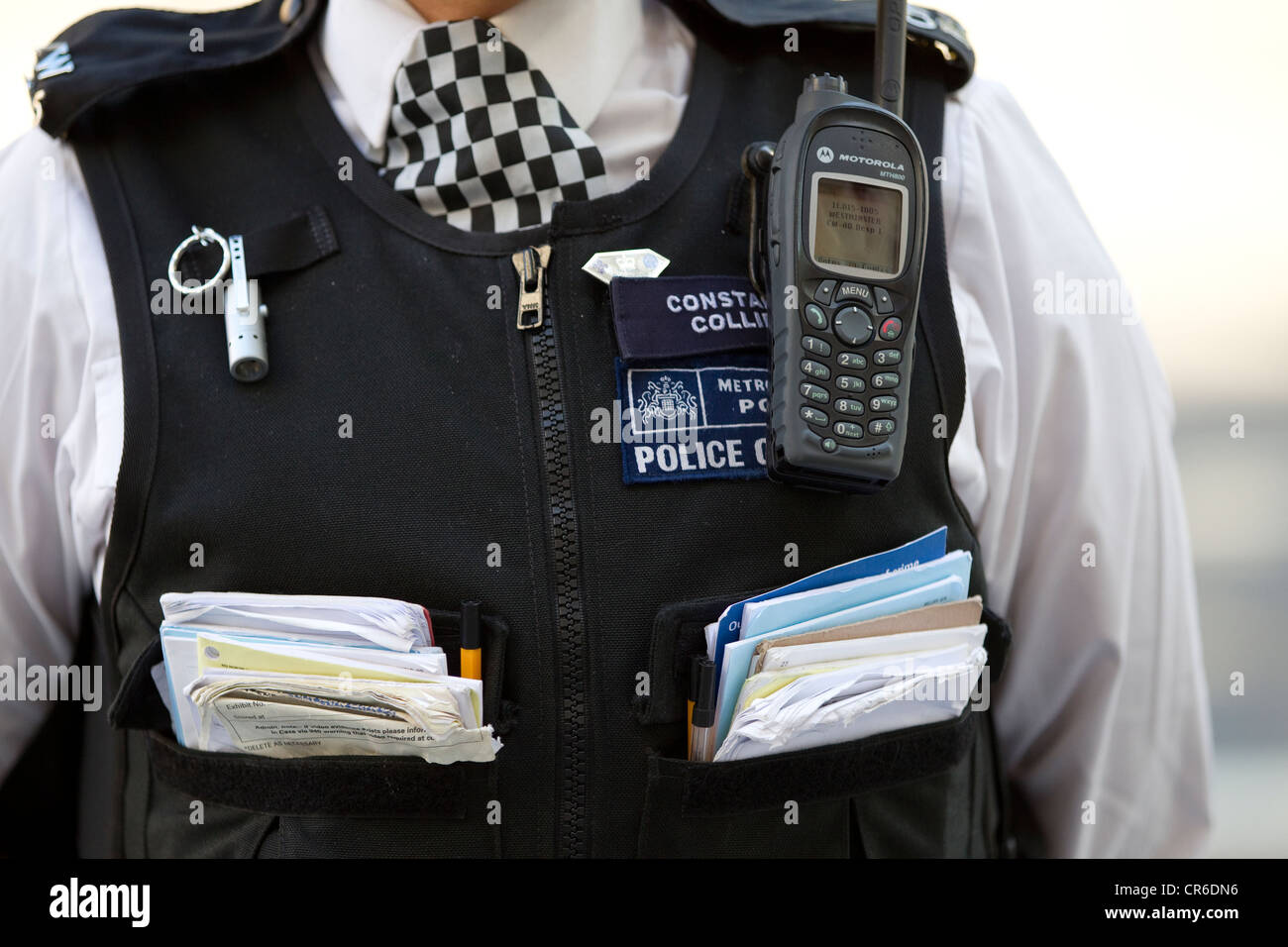 Woman Police Constable, Metropolitan Police, London, England, UK Stock ...