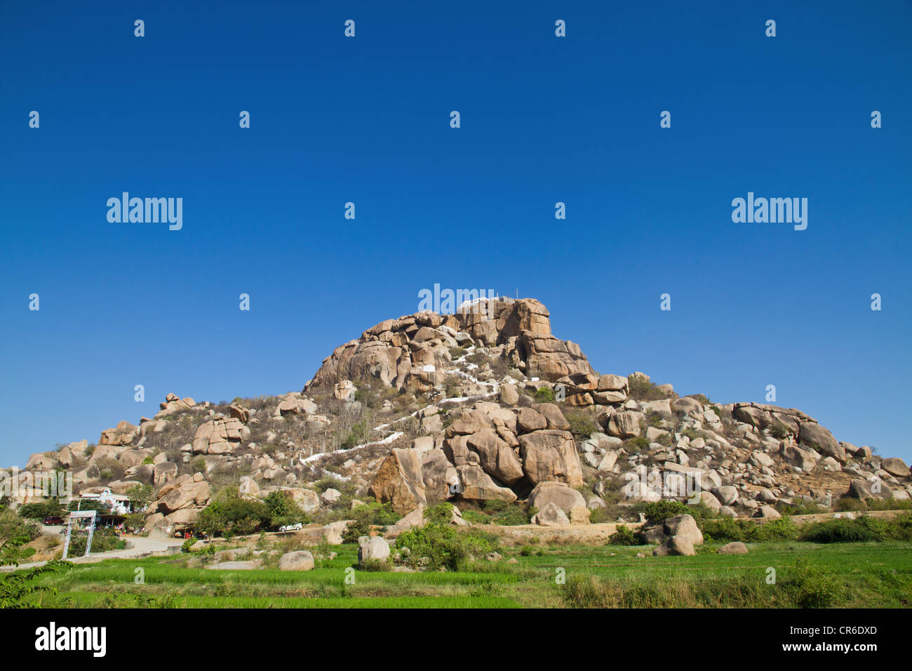 India, Karnataka, Monkey temple in Hampi Stock Photo - Alamy