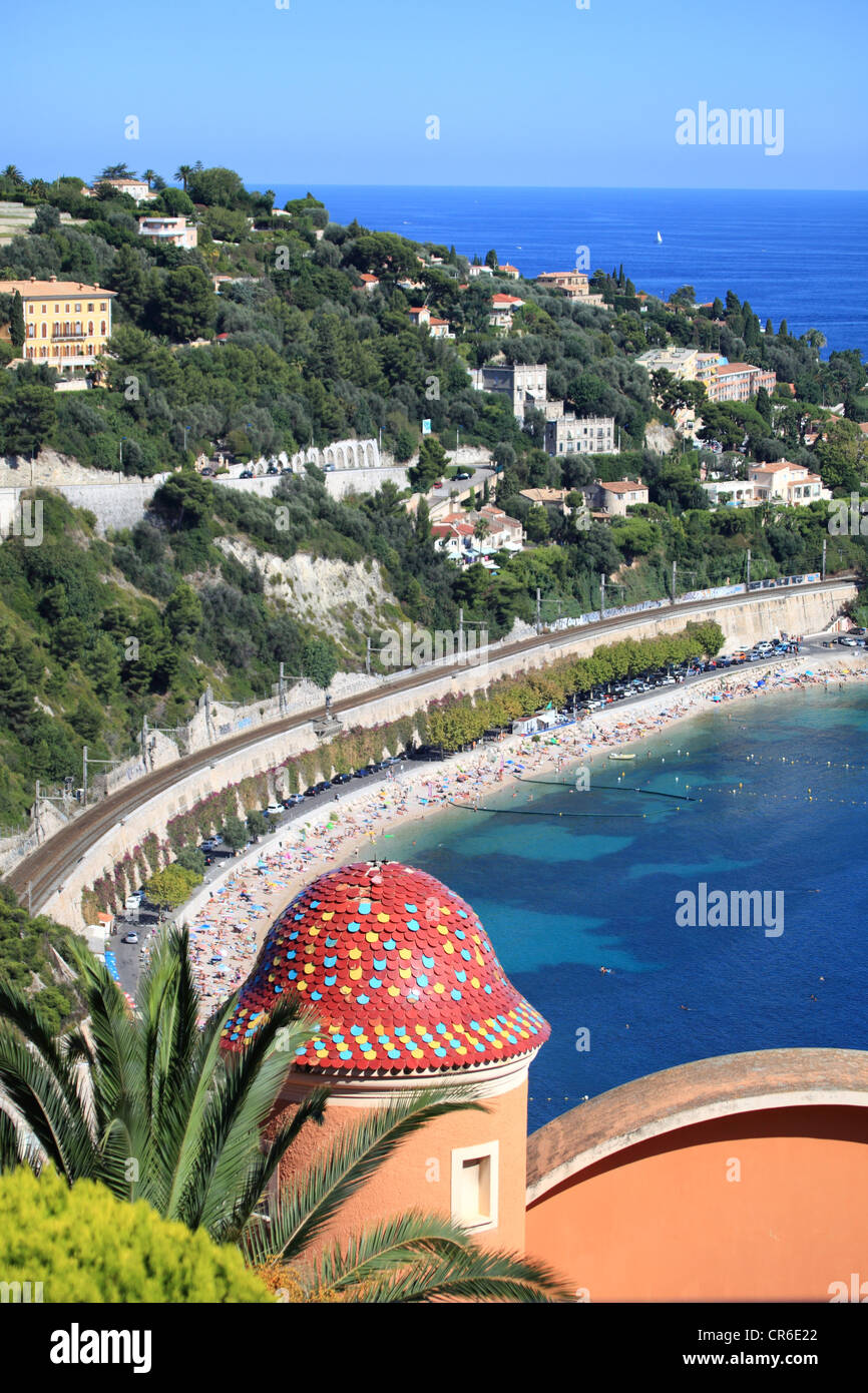 Top view villefranche sur hi-res stock photography and images - Alamy