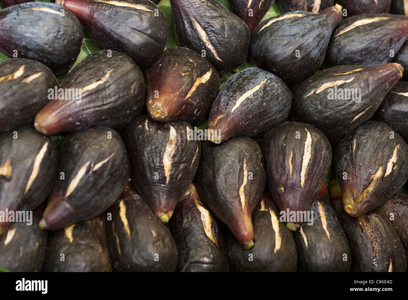 Spain, Malaga, Full frame of figs Stock Photo - Alamy