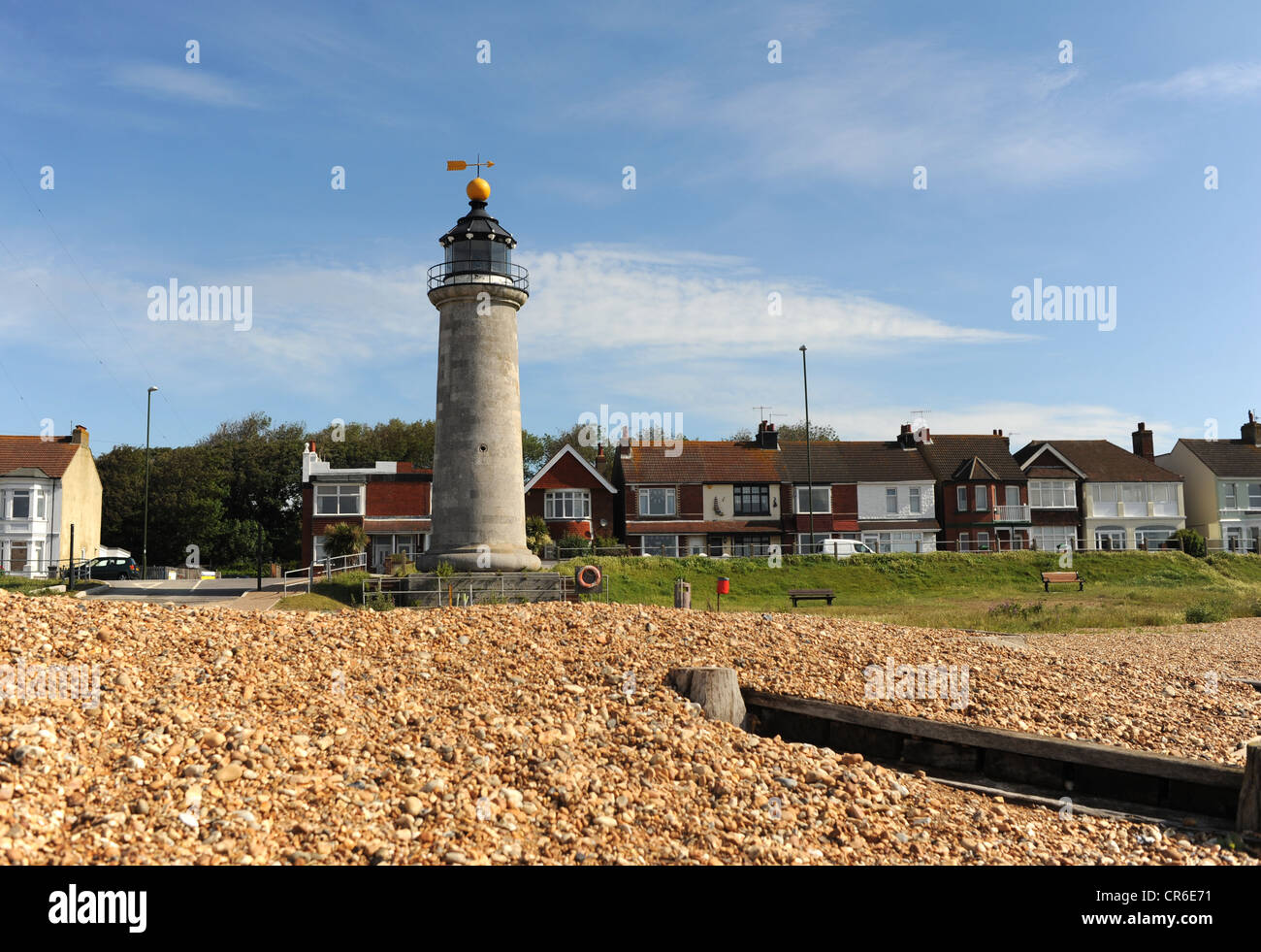 Shoreham Harbour Lighthouse Brighton Sussex UK Stock Photo - Alamy