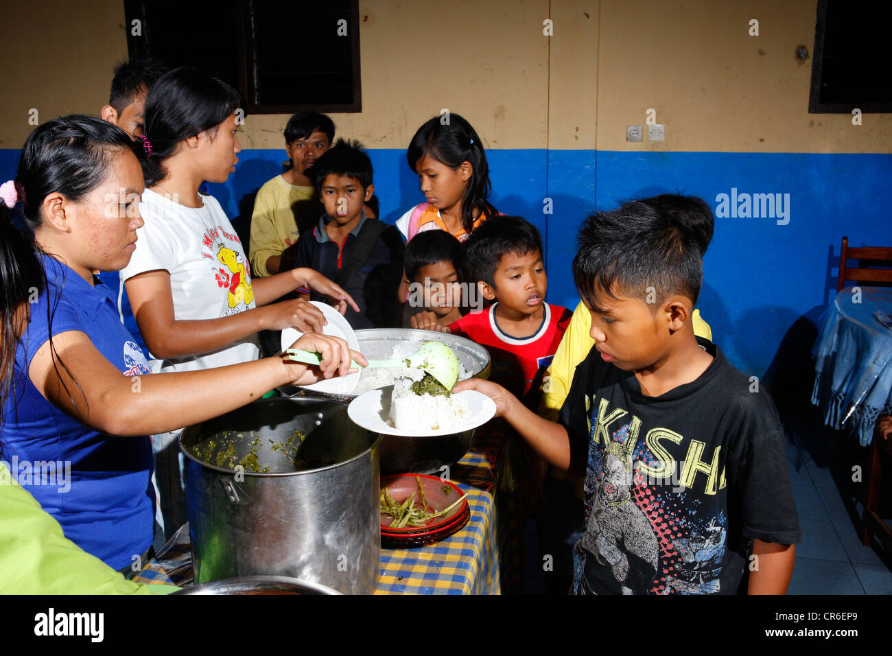 Orphanage lunch hi-res stock photography and images - Alamy