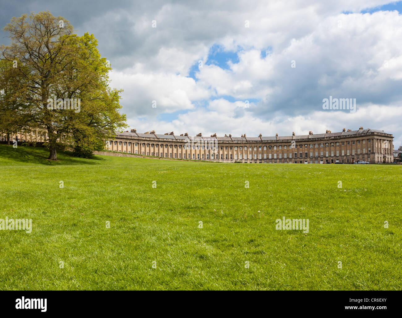 Royal victoria park bath royal crescent hi-res stock photography and ...