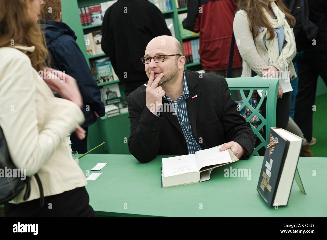 Andrew Feinstein, South African author pictured book signing at The ...