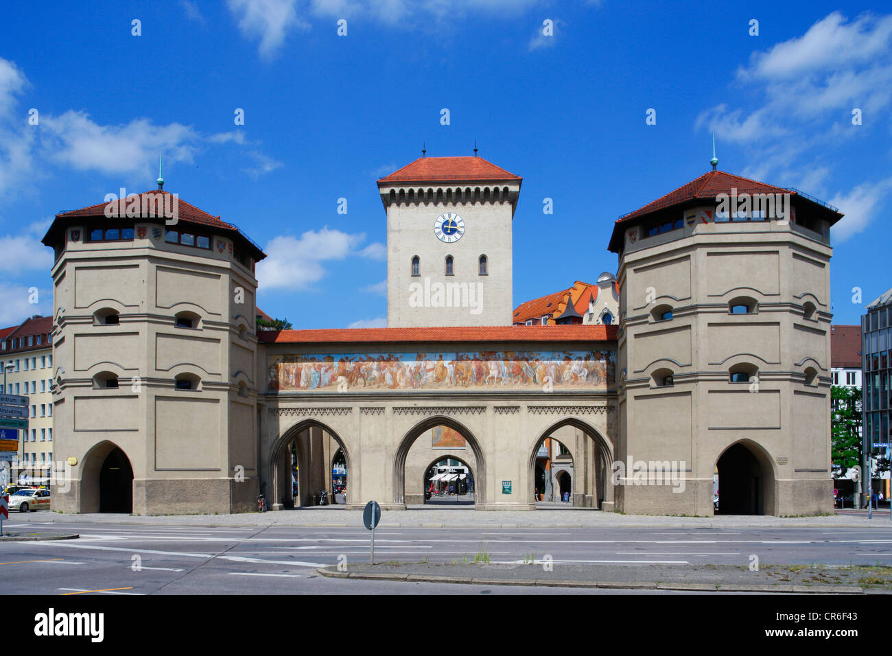 Gate isartor hi-res stock photography and images - Alamy