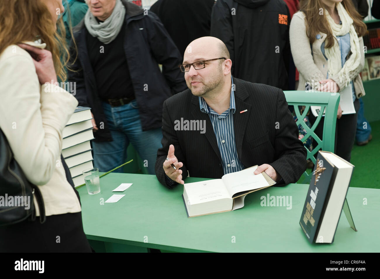 Andrew Feinstein, South African author pictured book signing at The ...