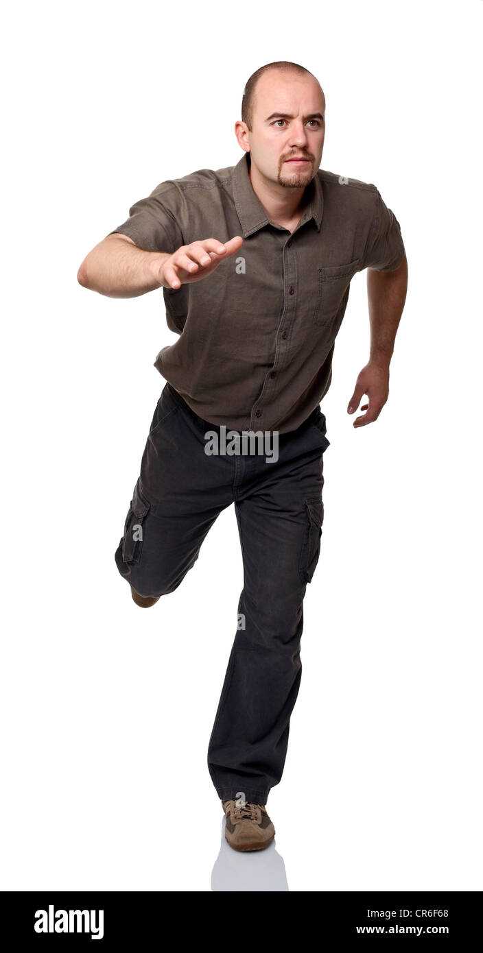 Run pose hi-res stock photography and images - Alamy