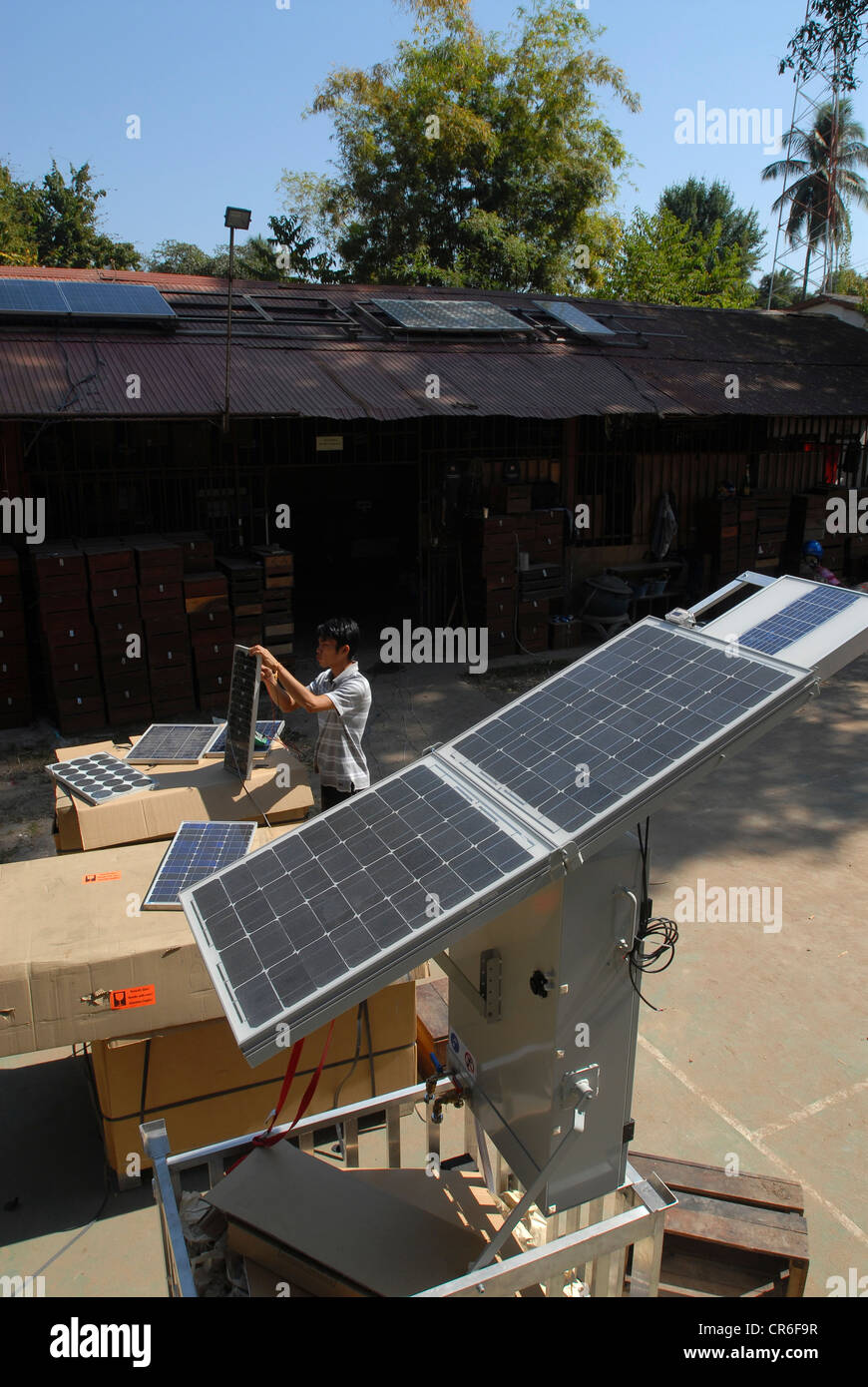 Rural solar power hi-res stock photography and images - Alamy
