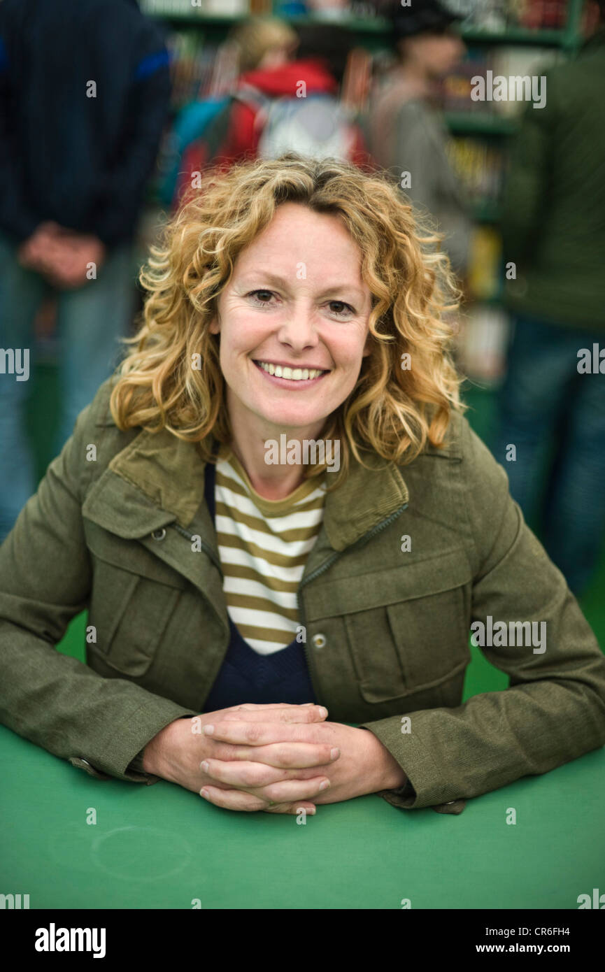Kate Humble, television presenter, pictured at The Telegraph Hay ...