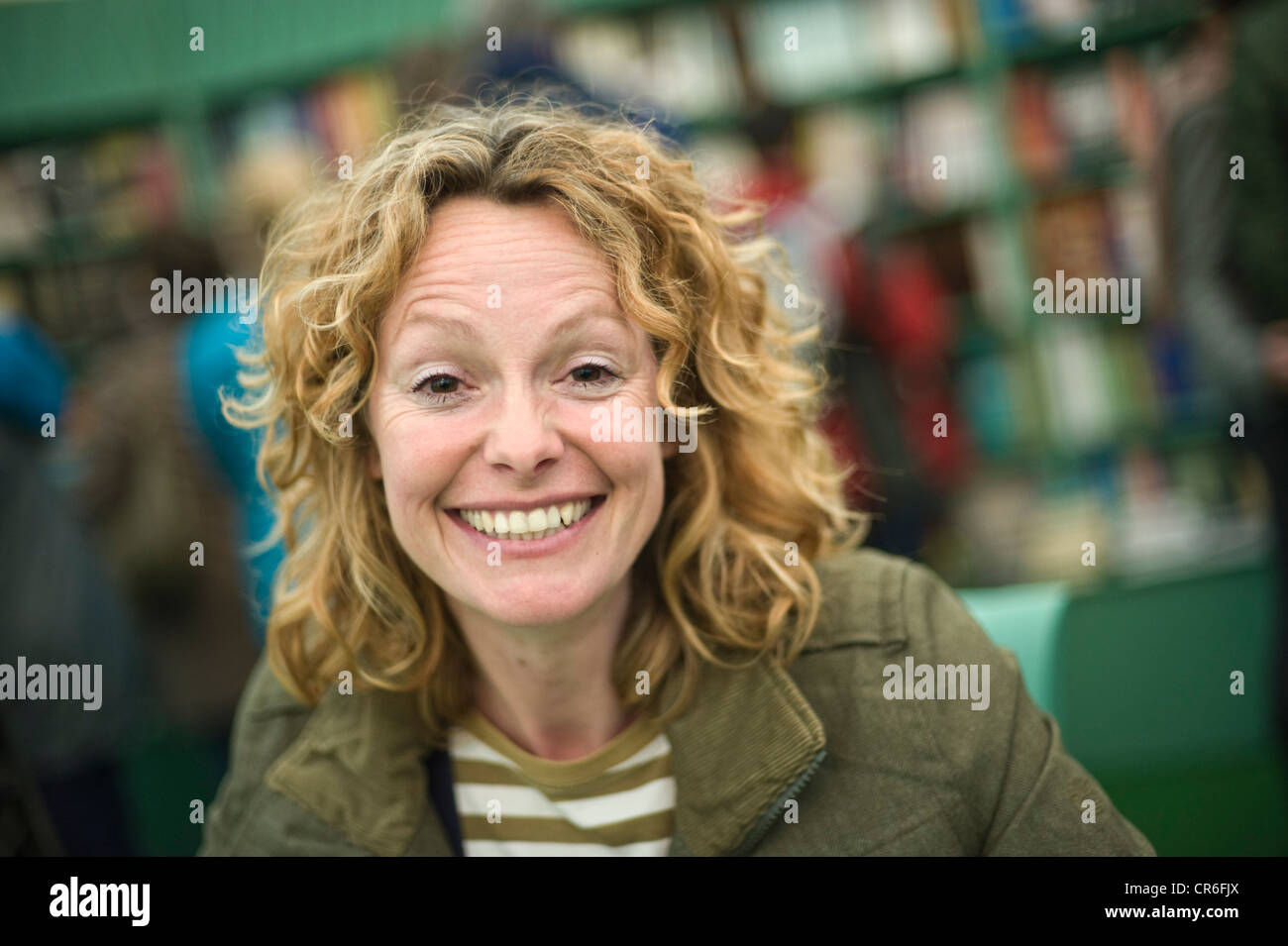 Kate Humble, television presenter, pictured at The Telegraph Hay ...