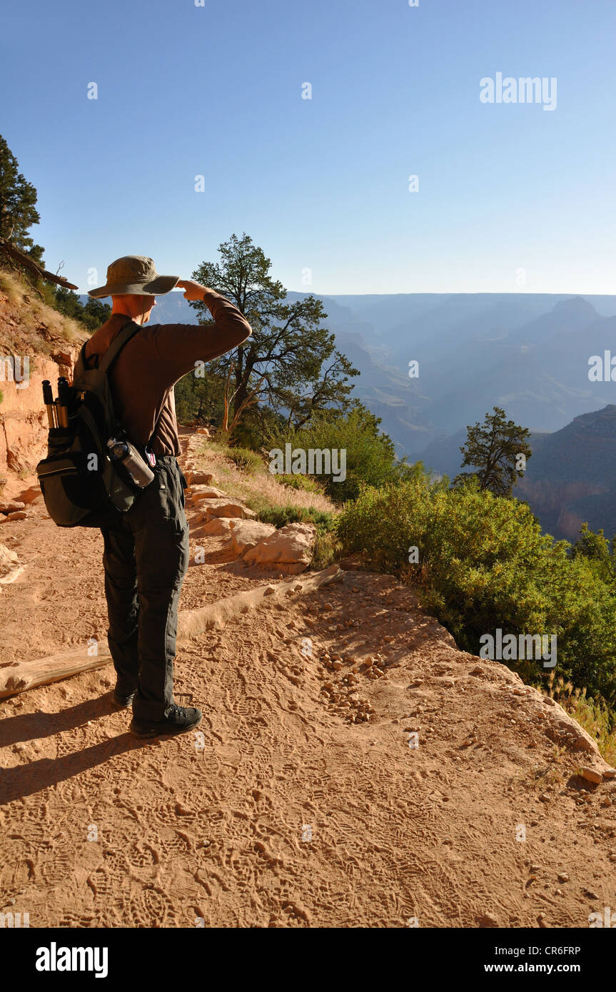 Bright Angel trail, Grand Canyon, Arizona, USA Stock Photo - Alamy