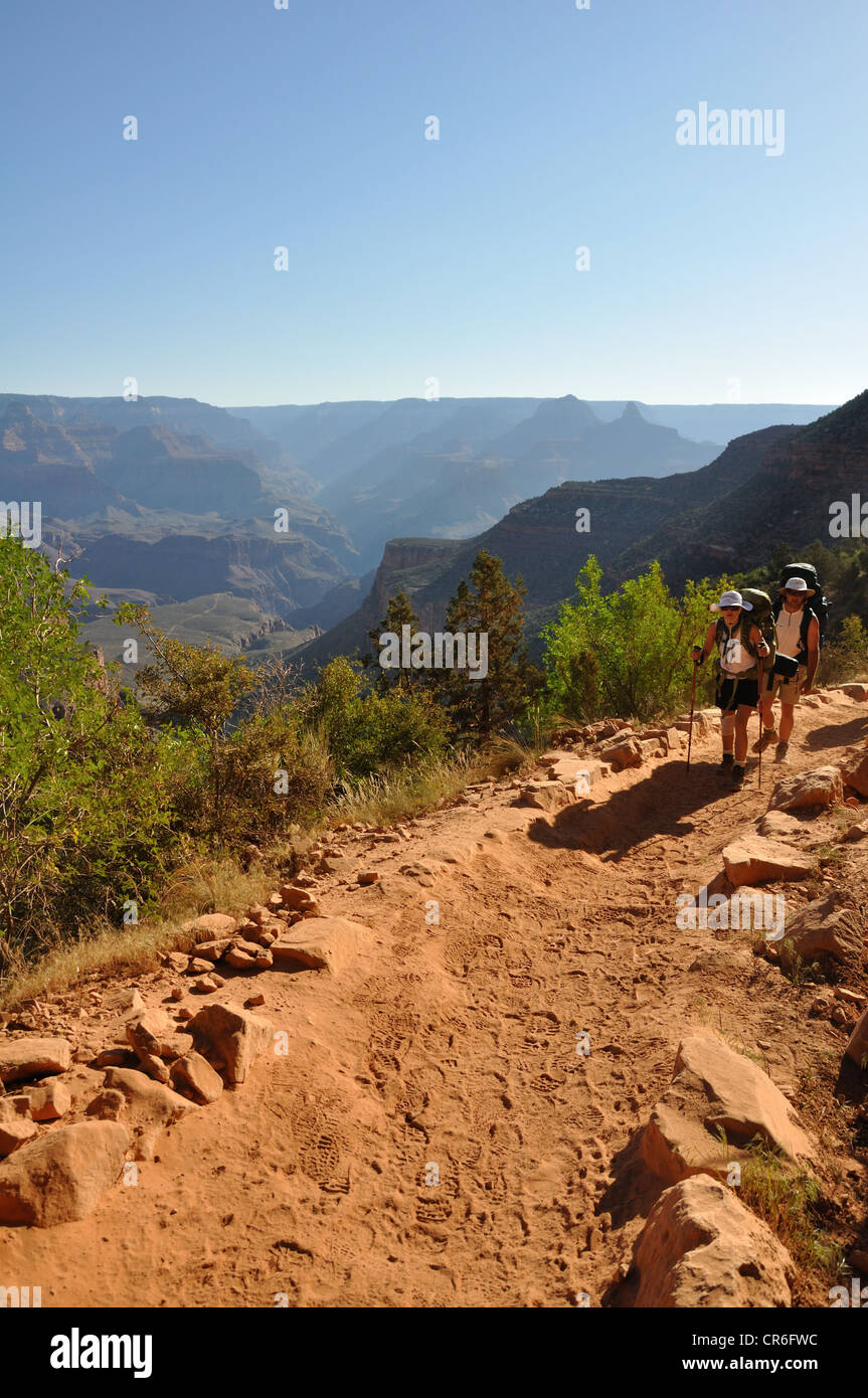 Bright Angel trail, Grand Canyon, Arizona, USA Stock Photo - Alamy