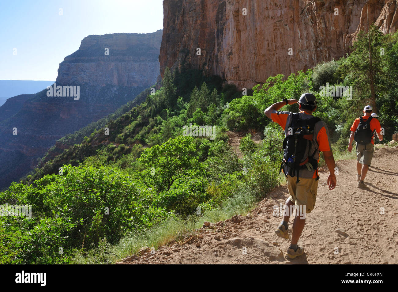 Bright Angel trail, Grand Canyon, Arizona, USA Stock Photo - Alamy