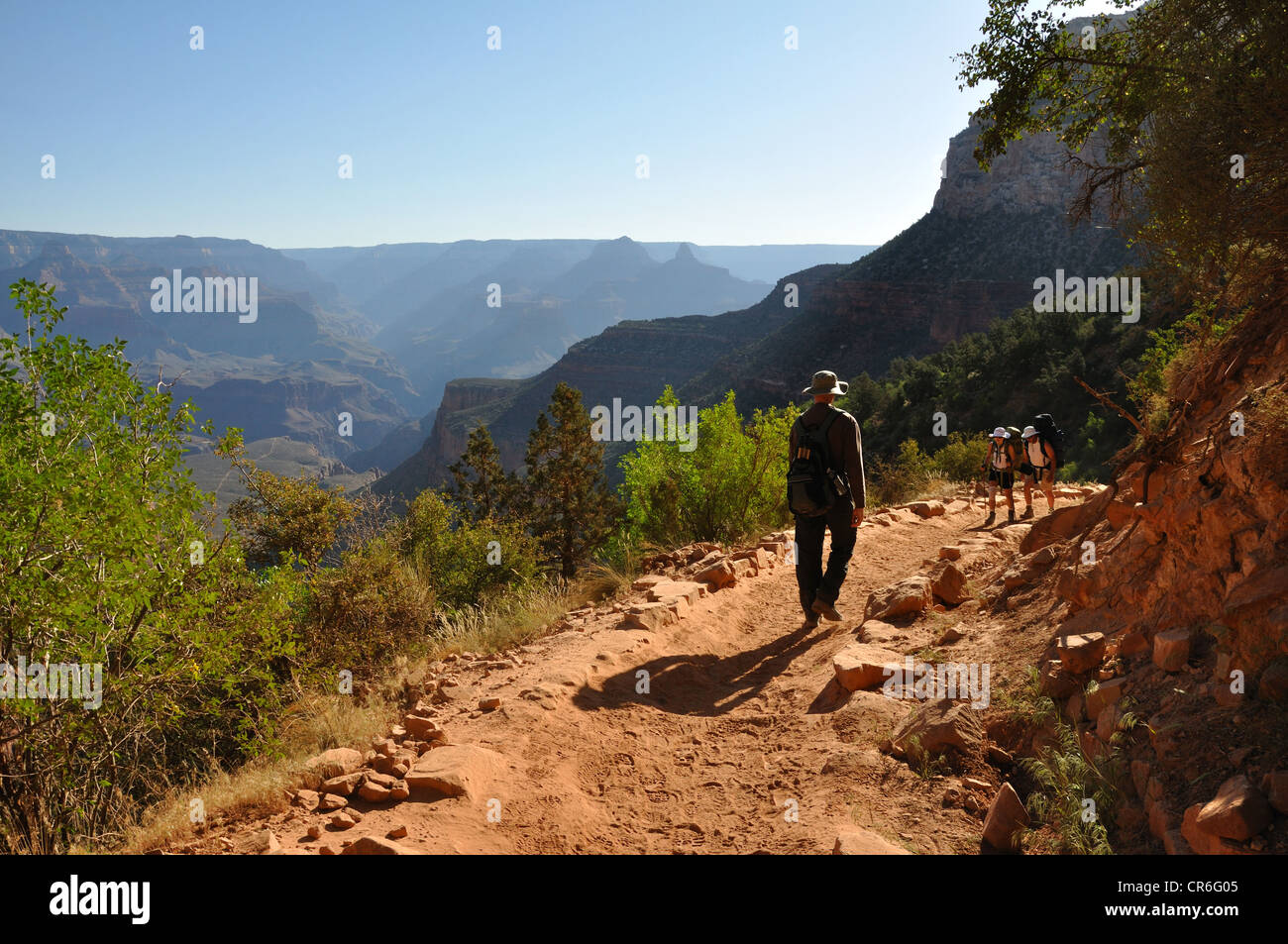 Bright Angel trail, Grand Canyon, Arizona, USA Stock Photo - Alamy