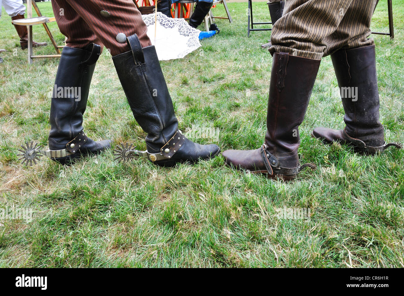 Boots and spurs hi-res stock photography and images - Alamy