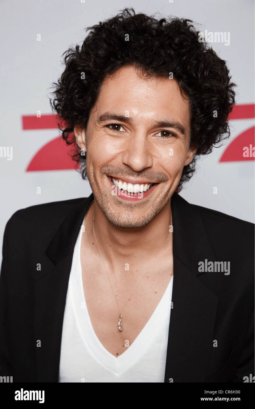 Entrup, Boris, German make-up artist, portrait, press conference ...