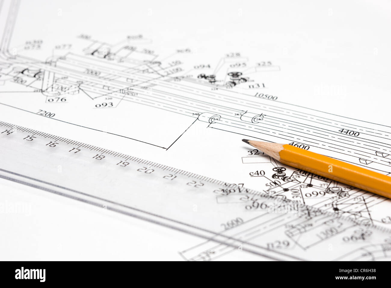 Drawing ruler hi-res stock photography and images - Alamy