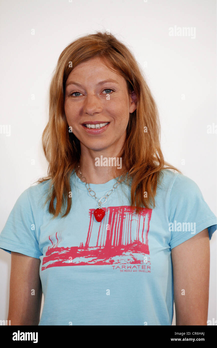 Böwe, Jule, * 1969, German actress, portrait, photo call, Hamburg, 24.6 ...