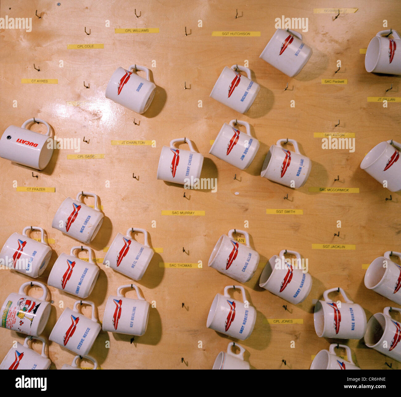 Mugs and names hi-res stock photography and images - Alamy