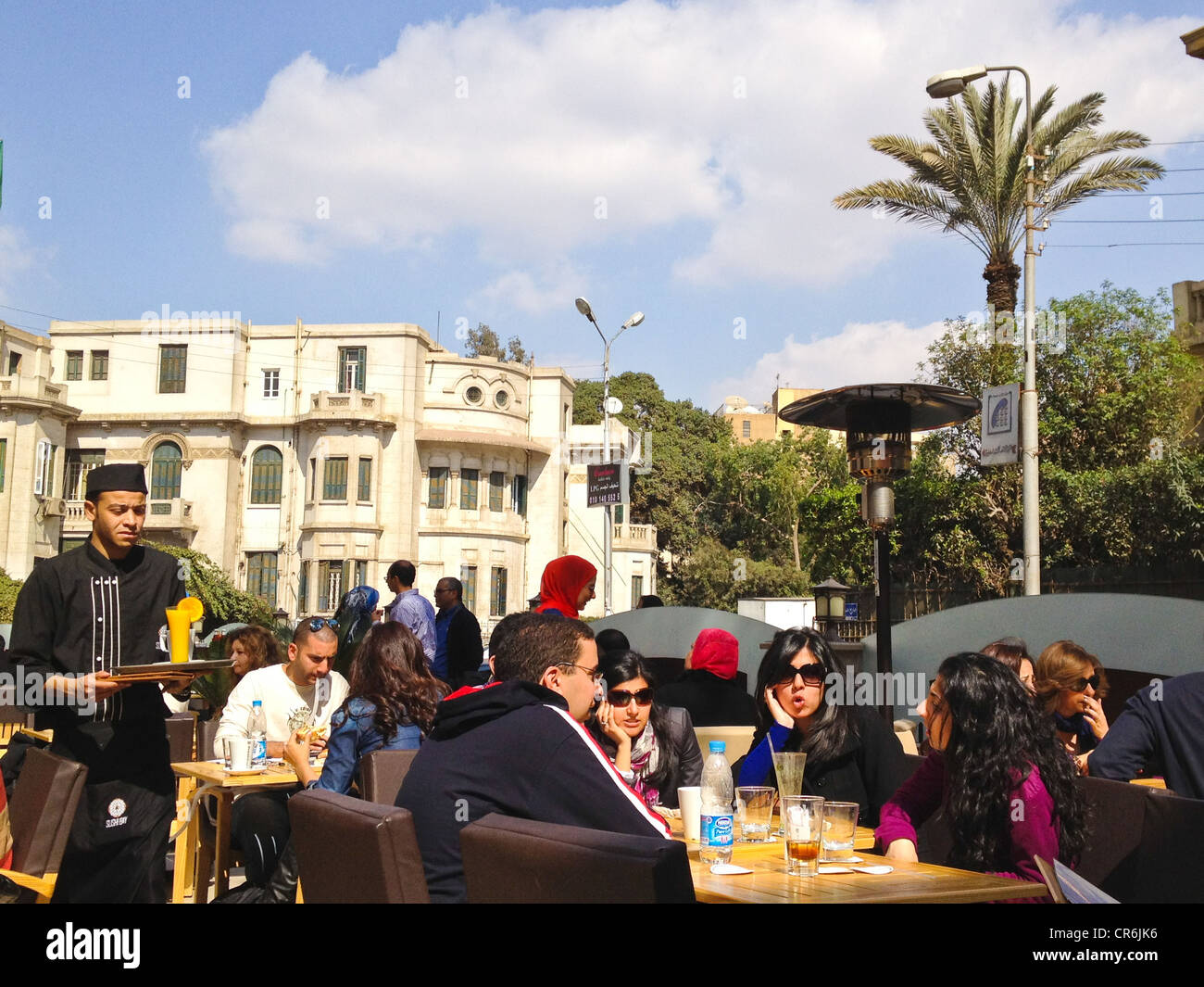 Youth in egyptian cafe hi-res stock photography and images - Alamy