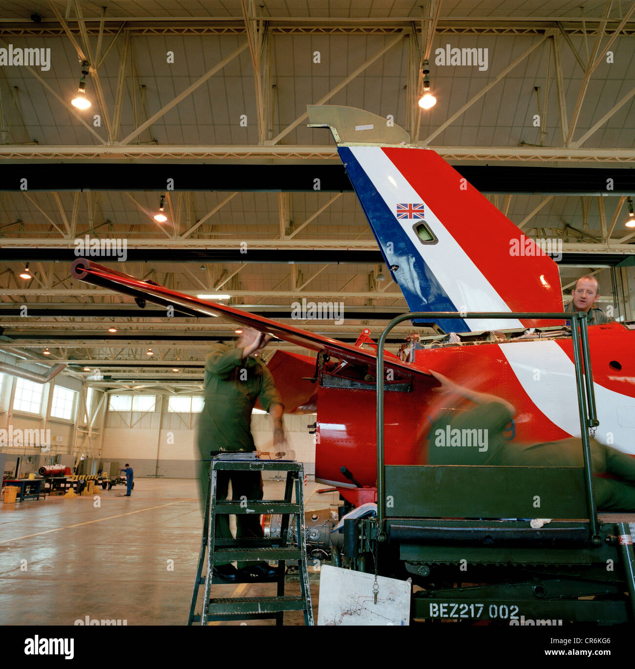 Raf red arrows maintenance hi-res stock photography and images - Alamy