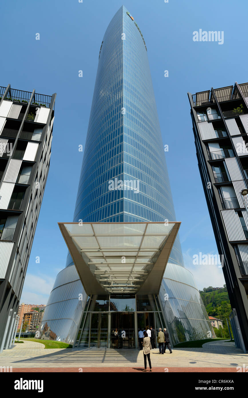 Bilbao iberdrola tower hi-res stock photography and images - Alamy