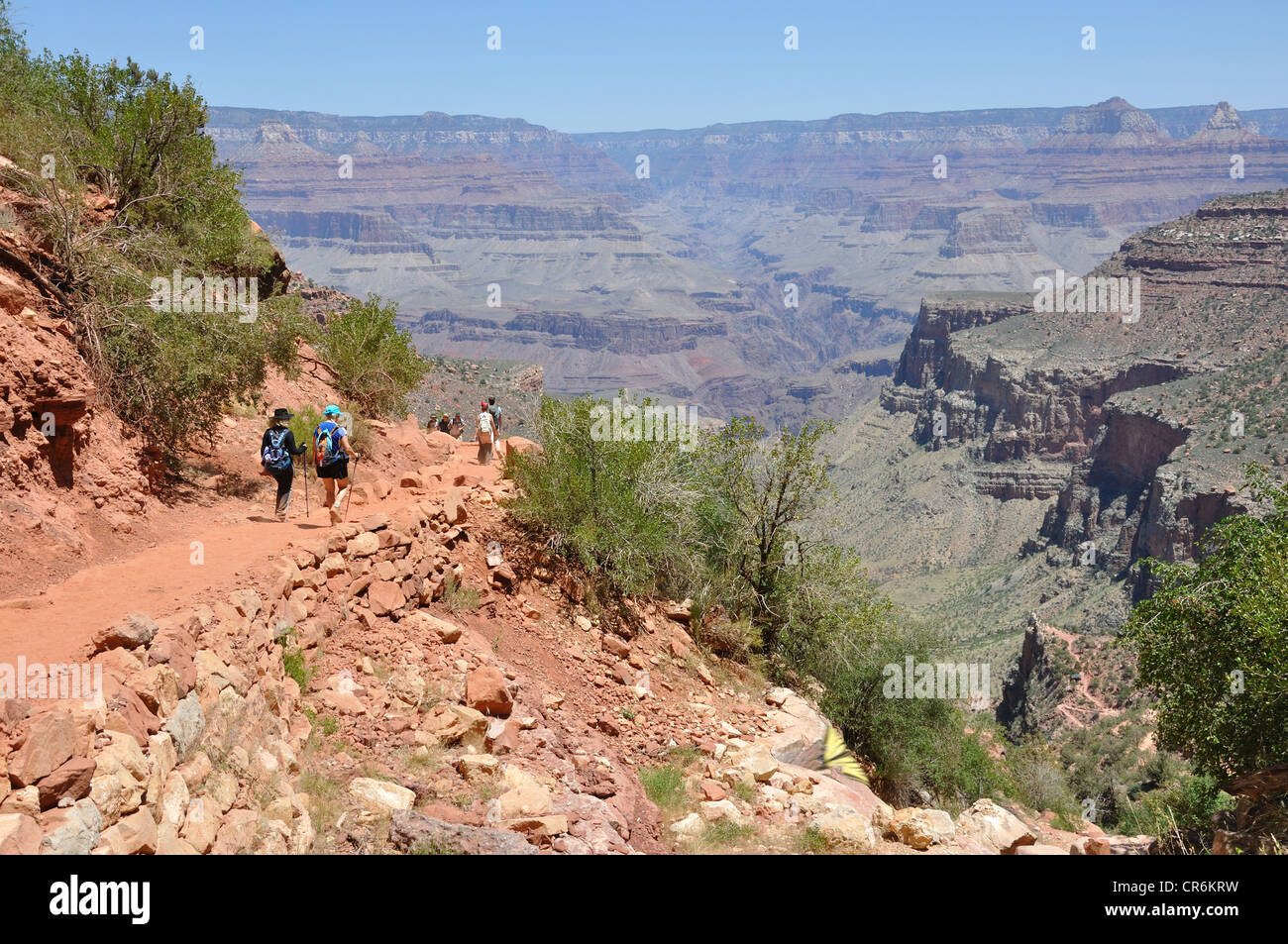Bright Angel trail, Grand Canyon, Arizona, USA Stock Photo - Alamy