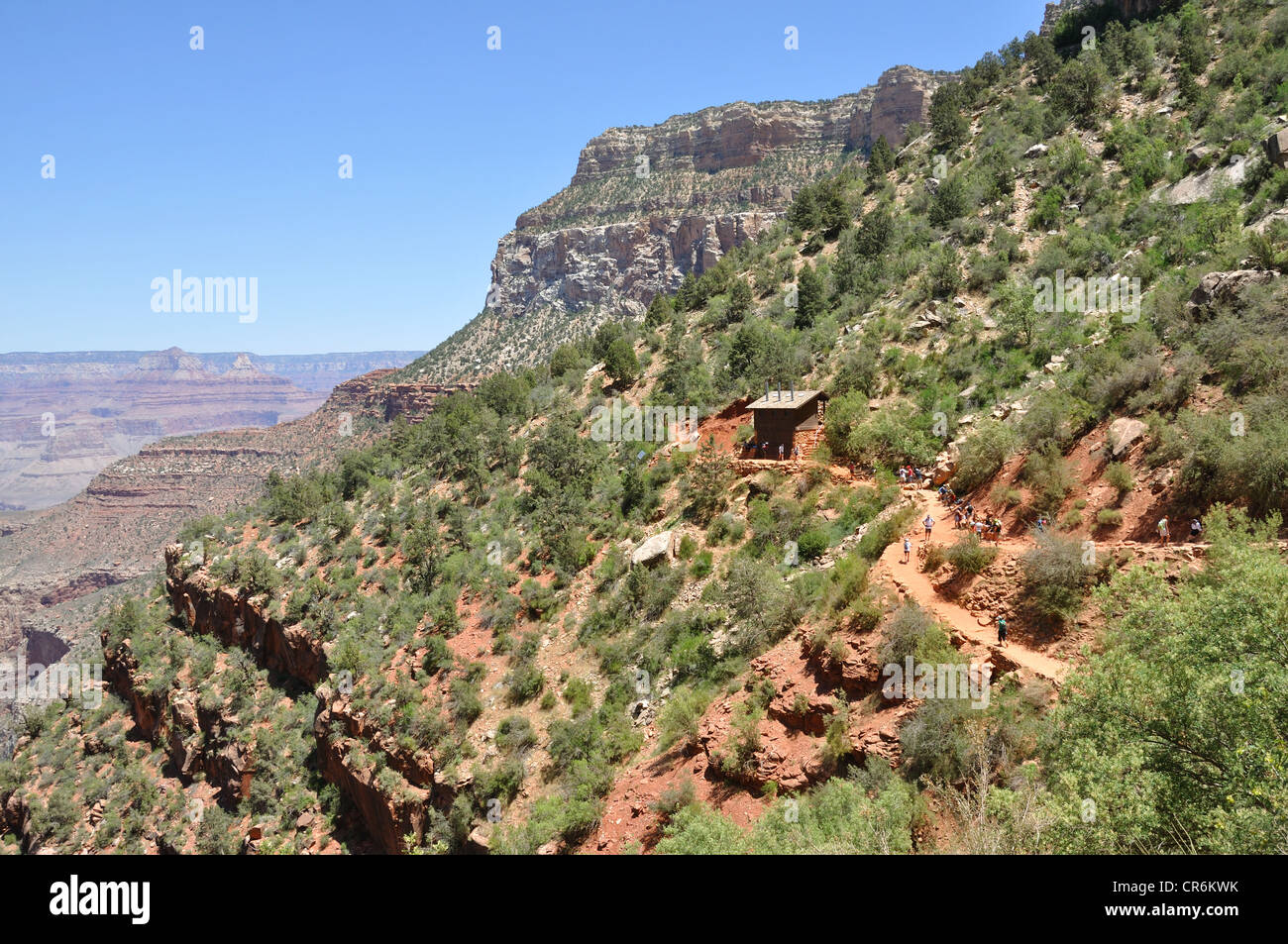 Bright Angel trail, Grand Canyon, Arizona, USA Stock Photo - Alamy