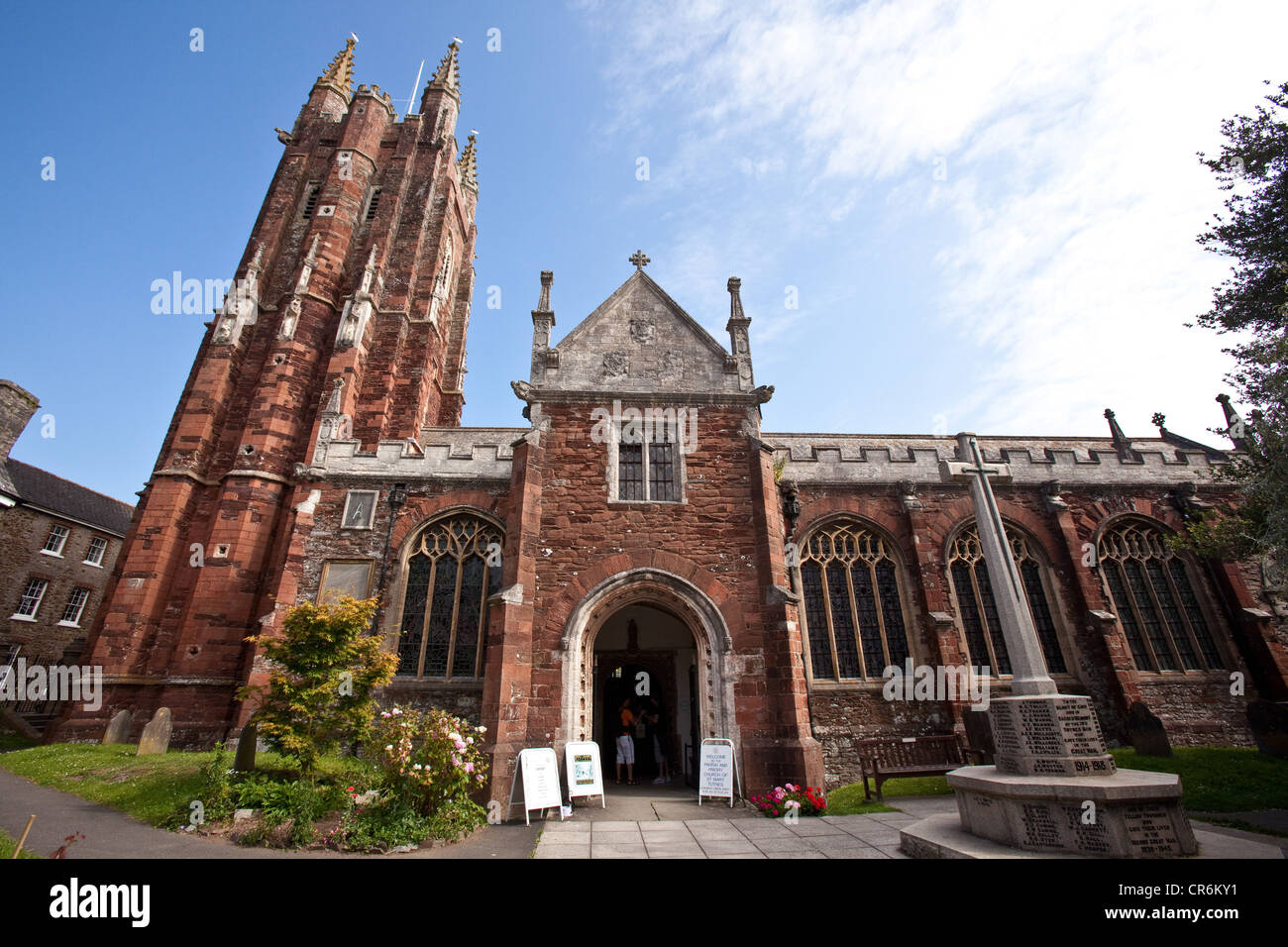 Church of St Mary, Totnes Devon England. United Kingdom Stock Photo - Alamy