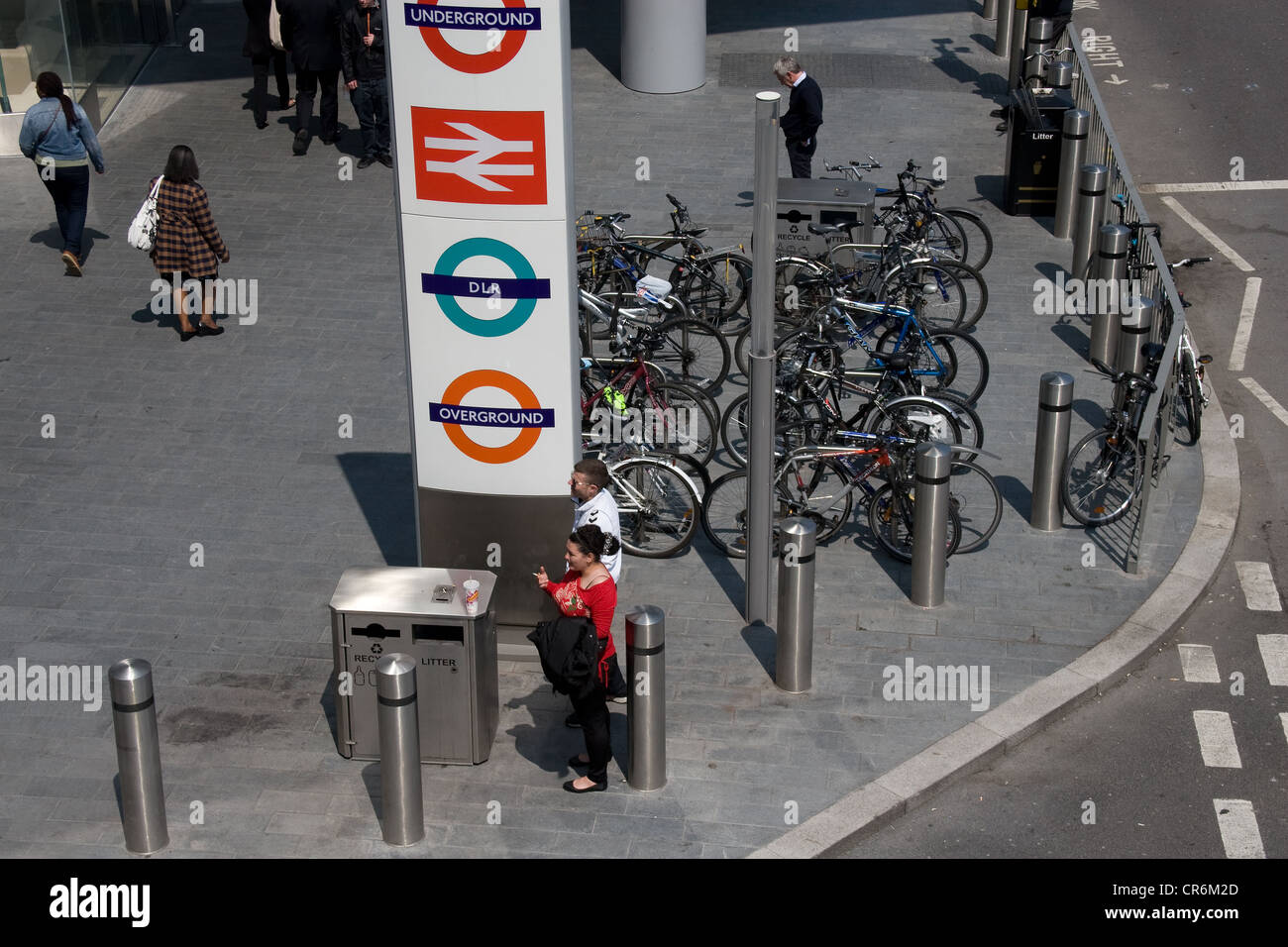 Sign east london redevelopment hi-res stock photography and images - Alamy