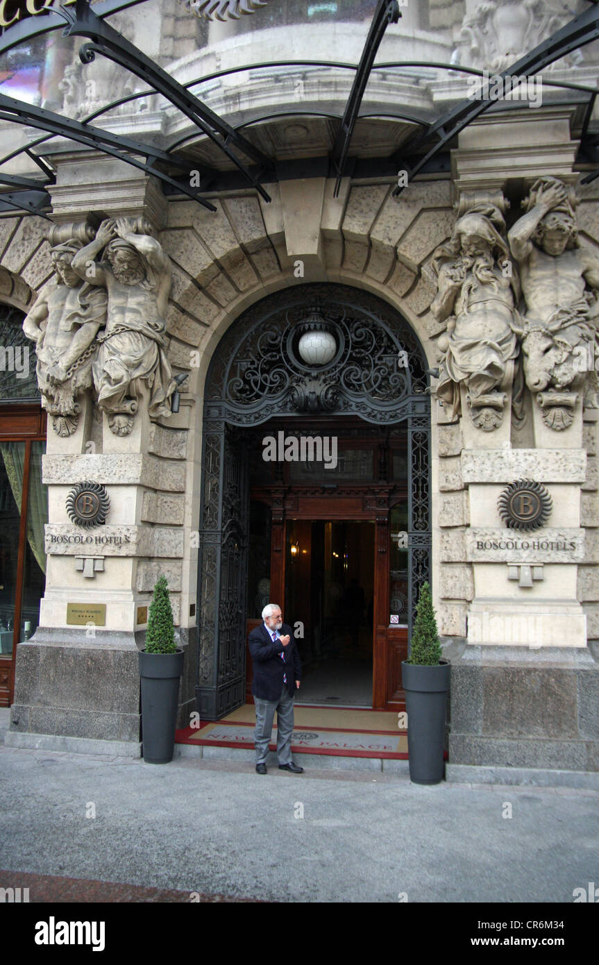 The Boscolo Budapest Hotel, formerly the New York Palace (Hungarian ...