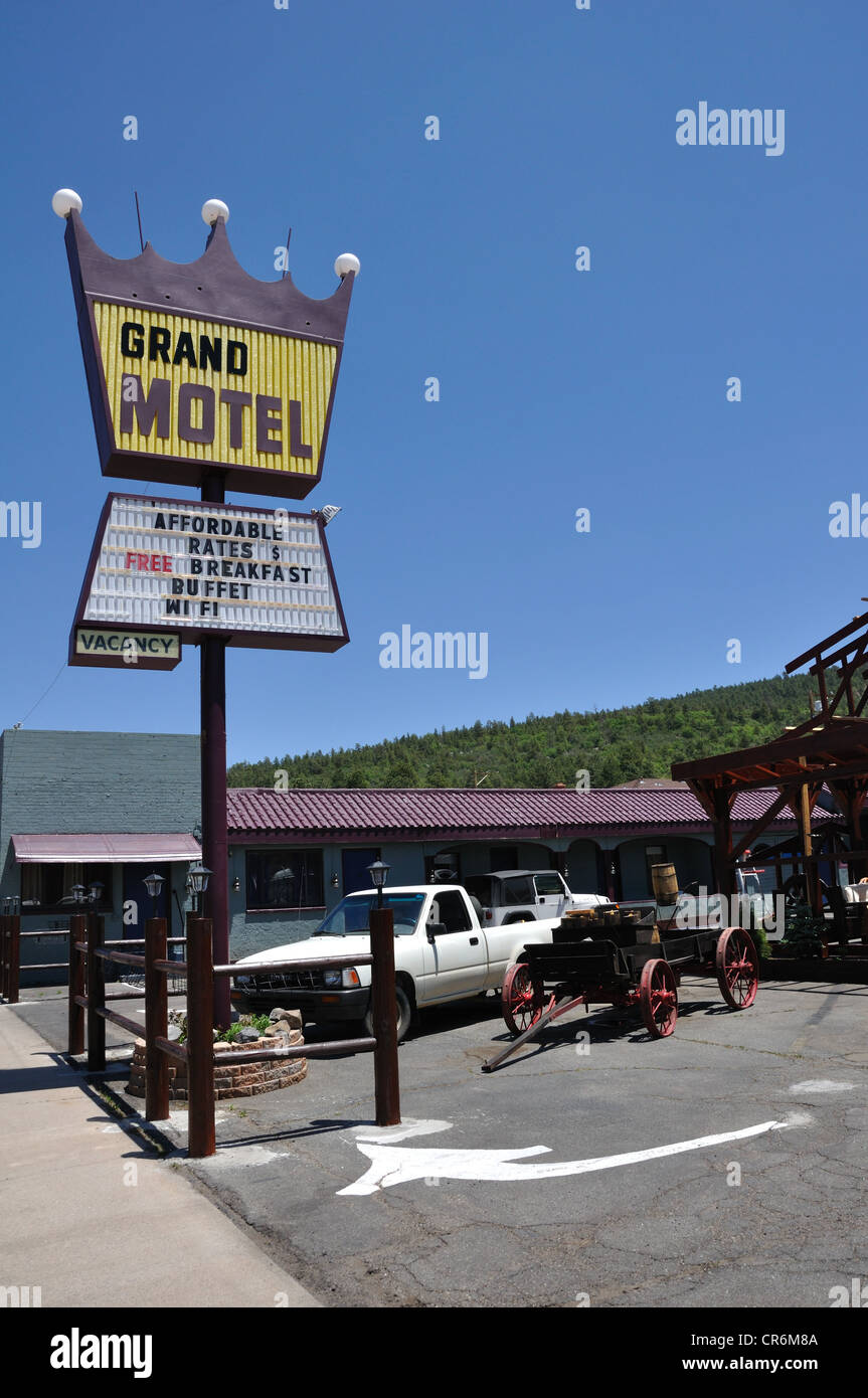Grand Motel, Williams, Arizona (old Route 66 town)Grand Motel, Williams ...
