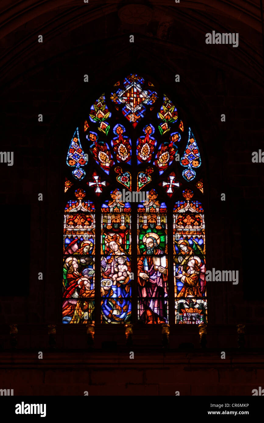Stained Glass Windows Barcelona Cathedral at Dorla Walker blog