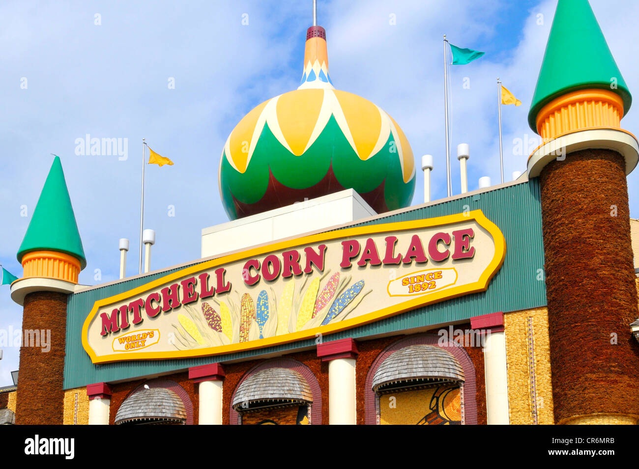 Mitchell Corn Palace South Dakota Stock Photo - Alamy